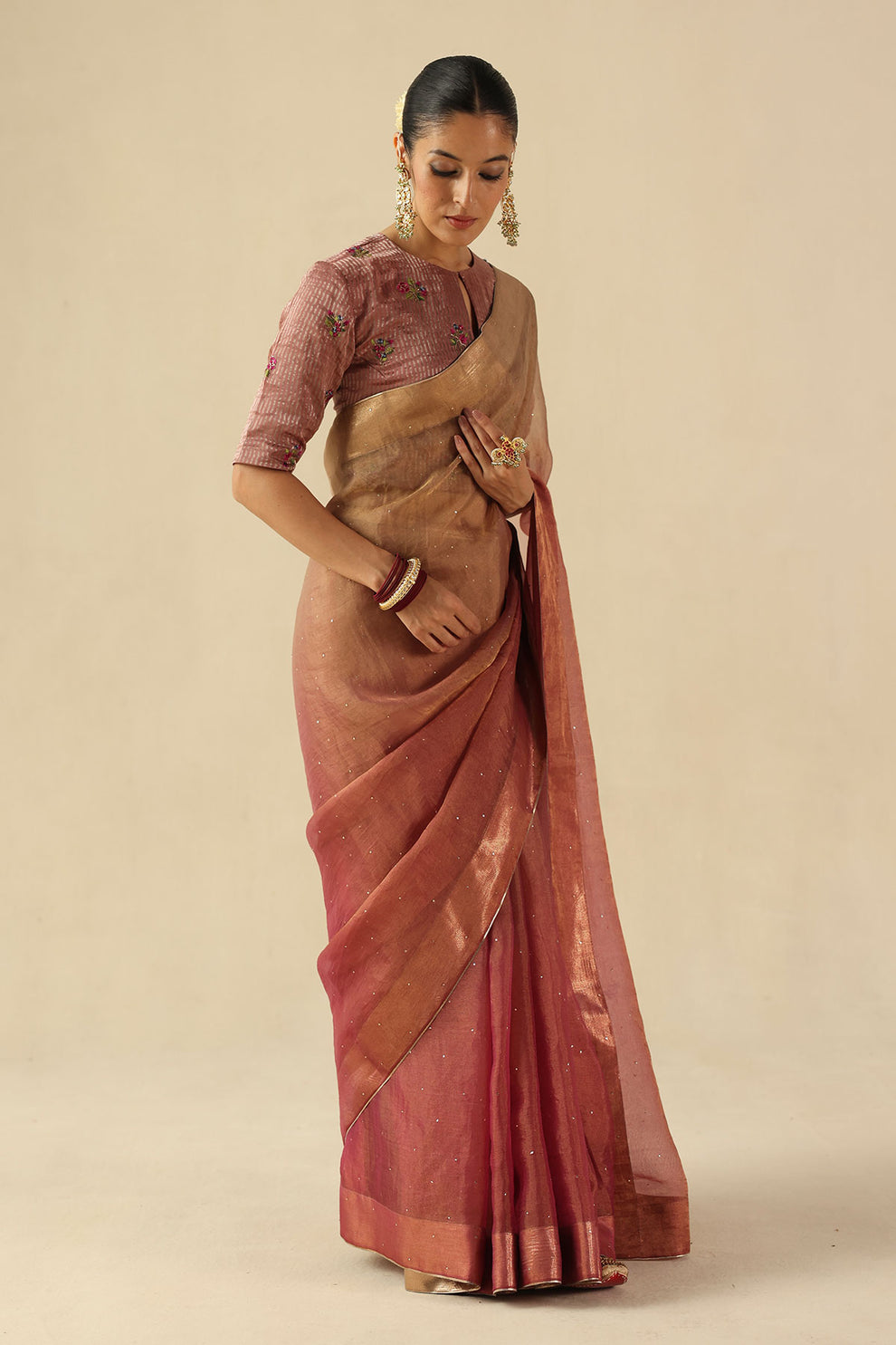 Taj Gul Saree – Begum Pret