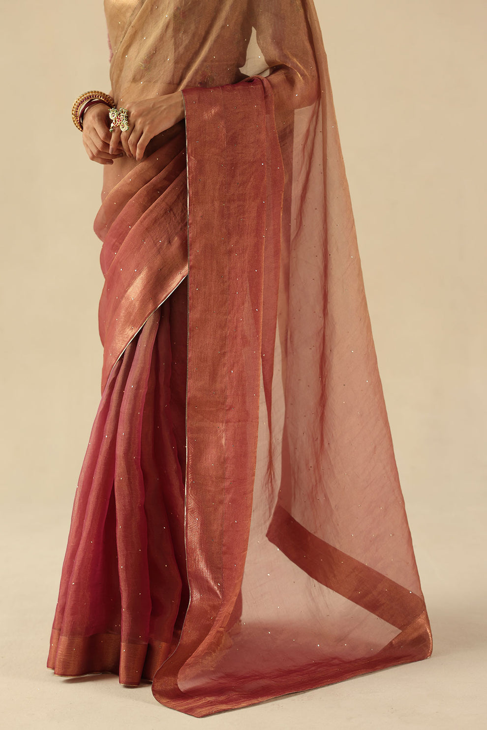 Taj Gul Saree – Begum Pret