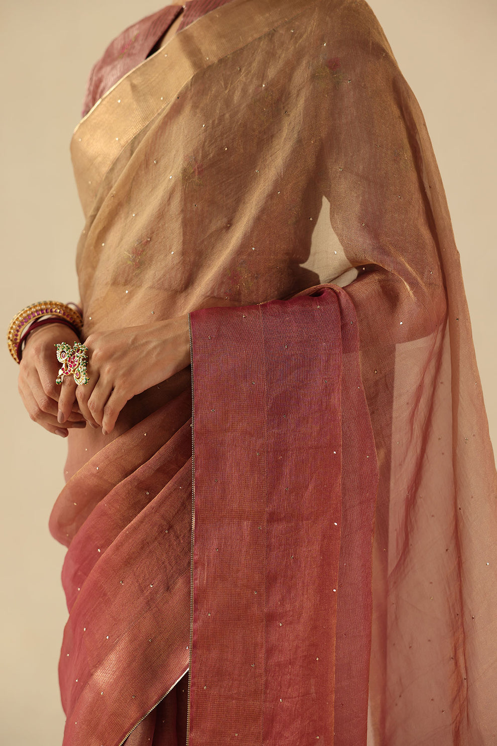 Taj Gul Saree – Begum Pret